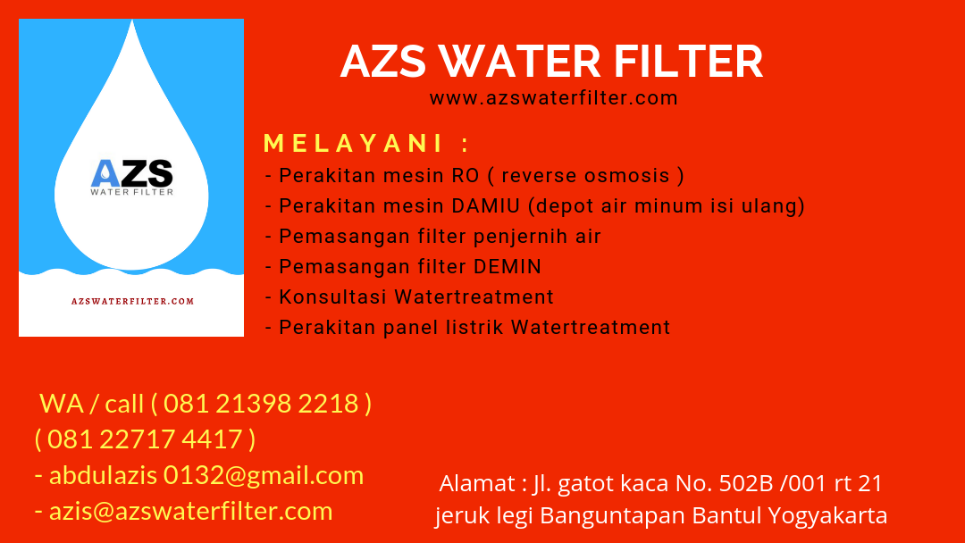 Bisnis Filter Air Isi Ulang Surabaya - Filter air jogja